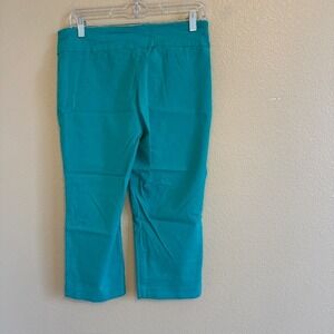 Ruby Rd. | Pants & Jumpsuits | Ruby Rd Favorites Womens Teal Green Pull ...